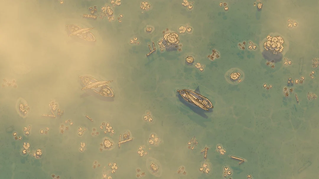 As we sailed into uncharted waters, the mist filled the air. [1920x1080] | Scrolller