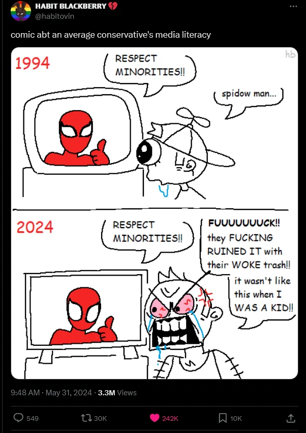 Which comic or nonfiction turned you into a progressive? | Scrolller