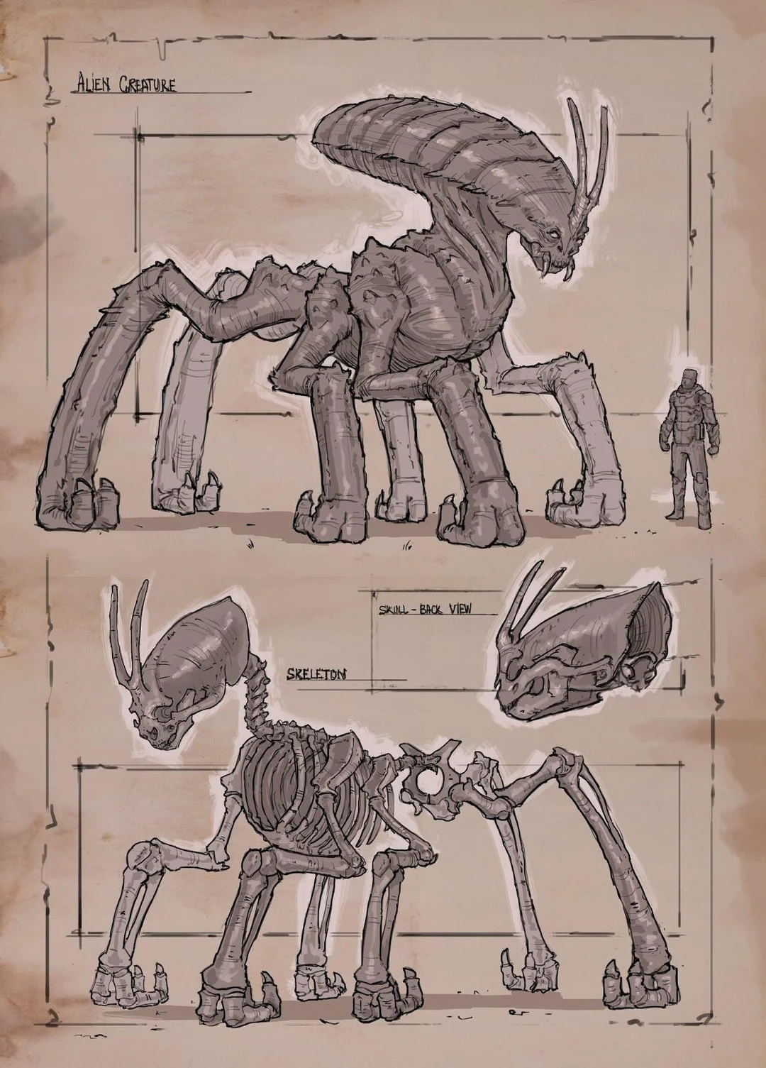 Alien Creature by George Brad | Scrolller