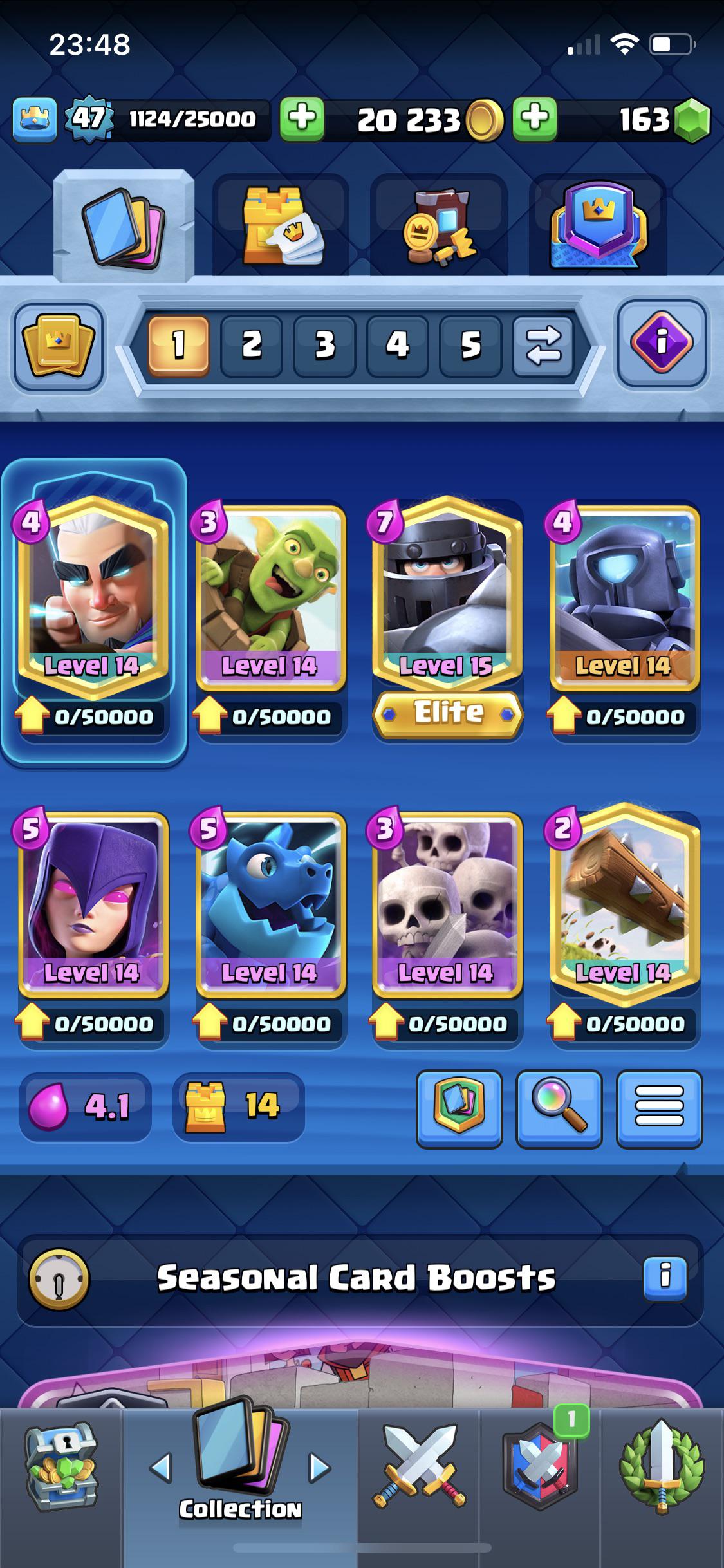 Which card should I upgrade | Scrolller