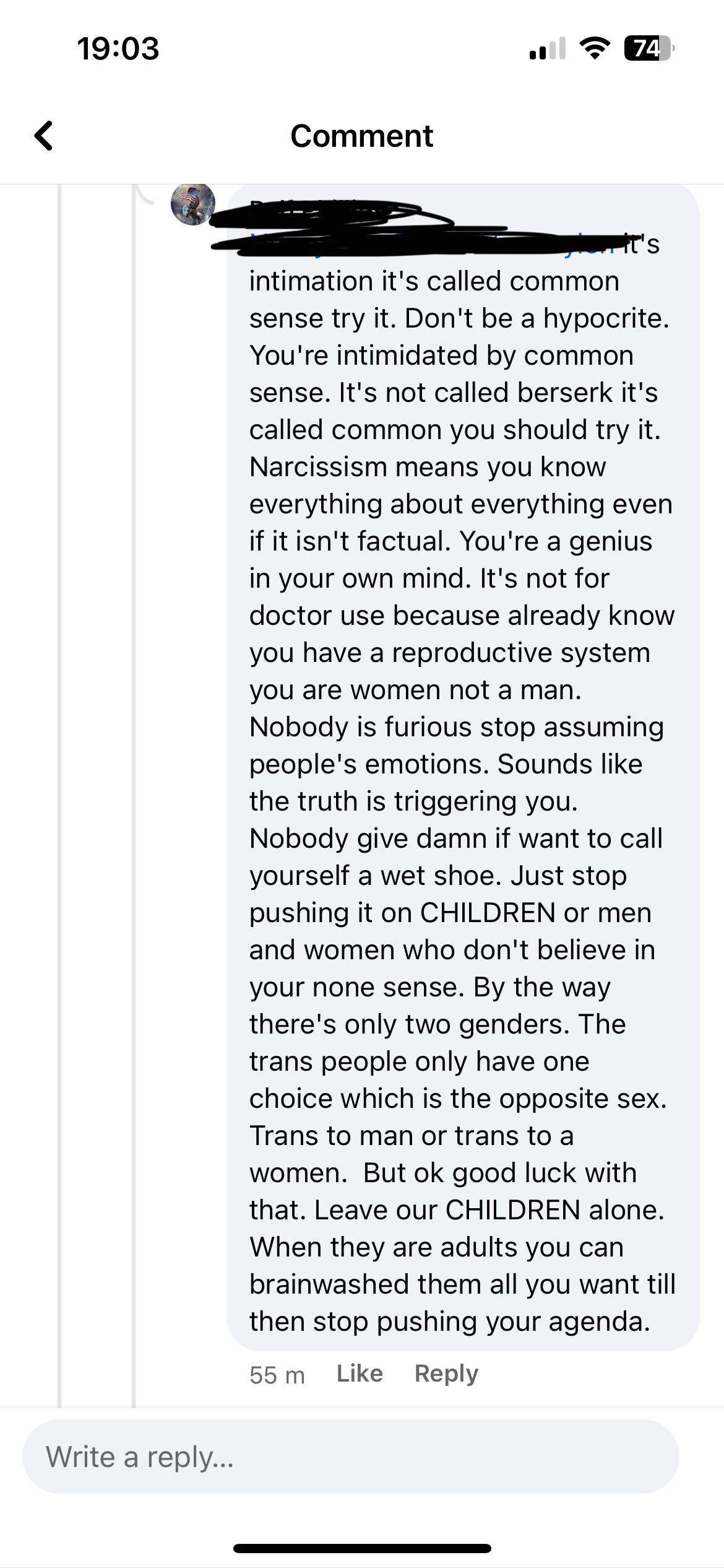 Facebook accidental affirmation 🤌🏻 (MtF) | Scrolller