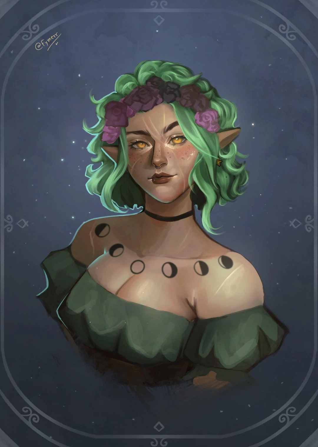 [OC] Sparrow, Elf. By me | Scrolller