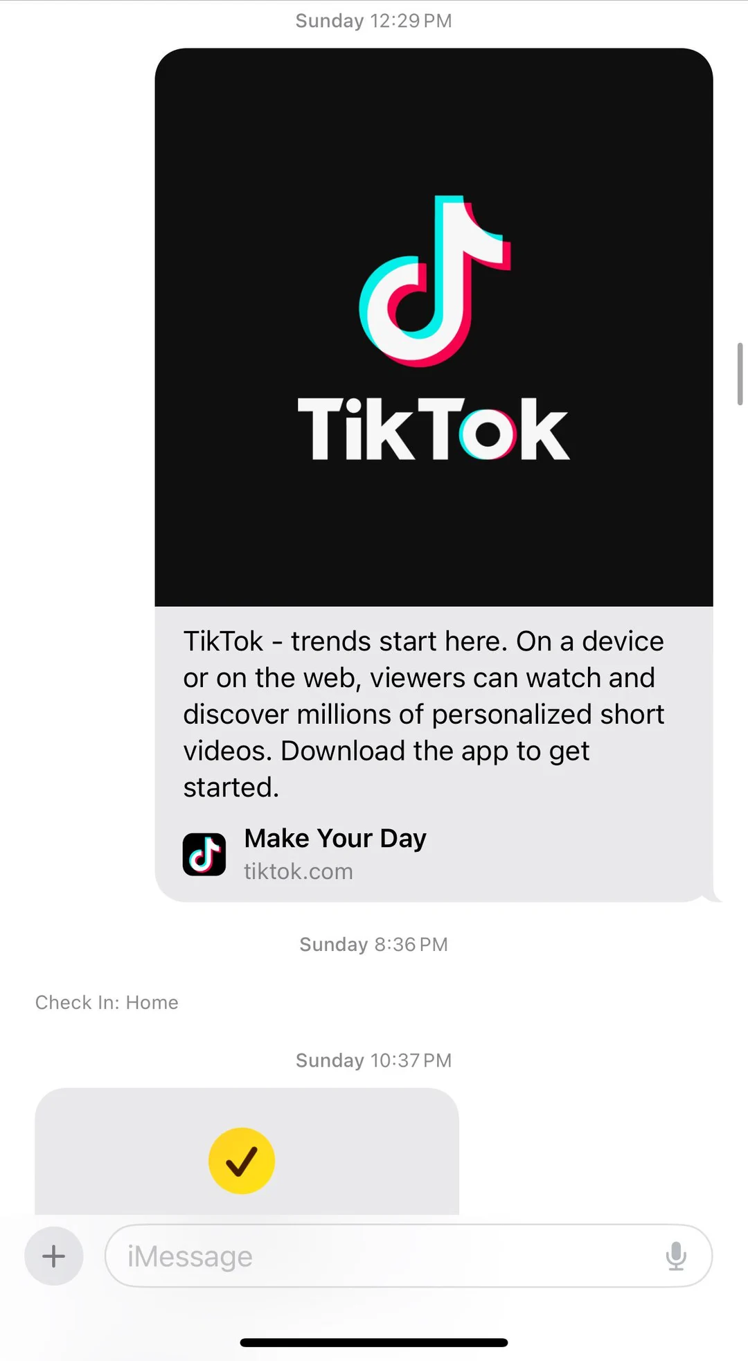 How to make the attachment smaller in iMessage. | Scrolller