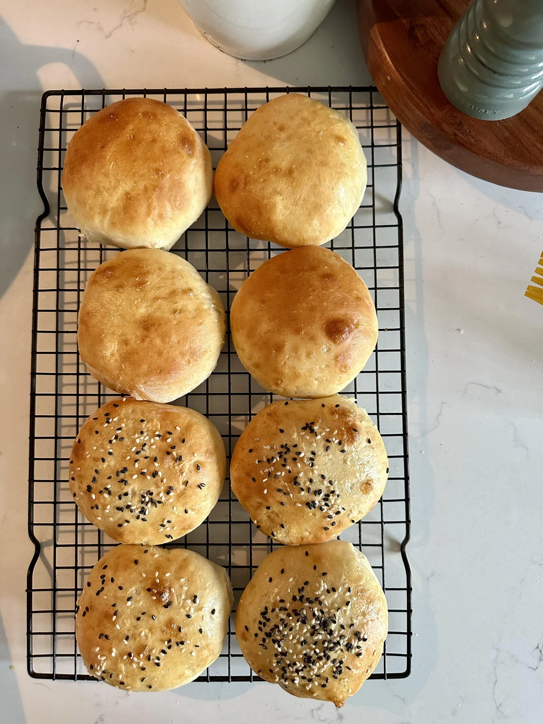 First time making burger buns! | Scrolller