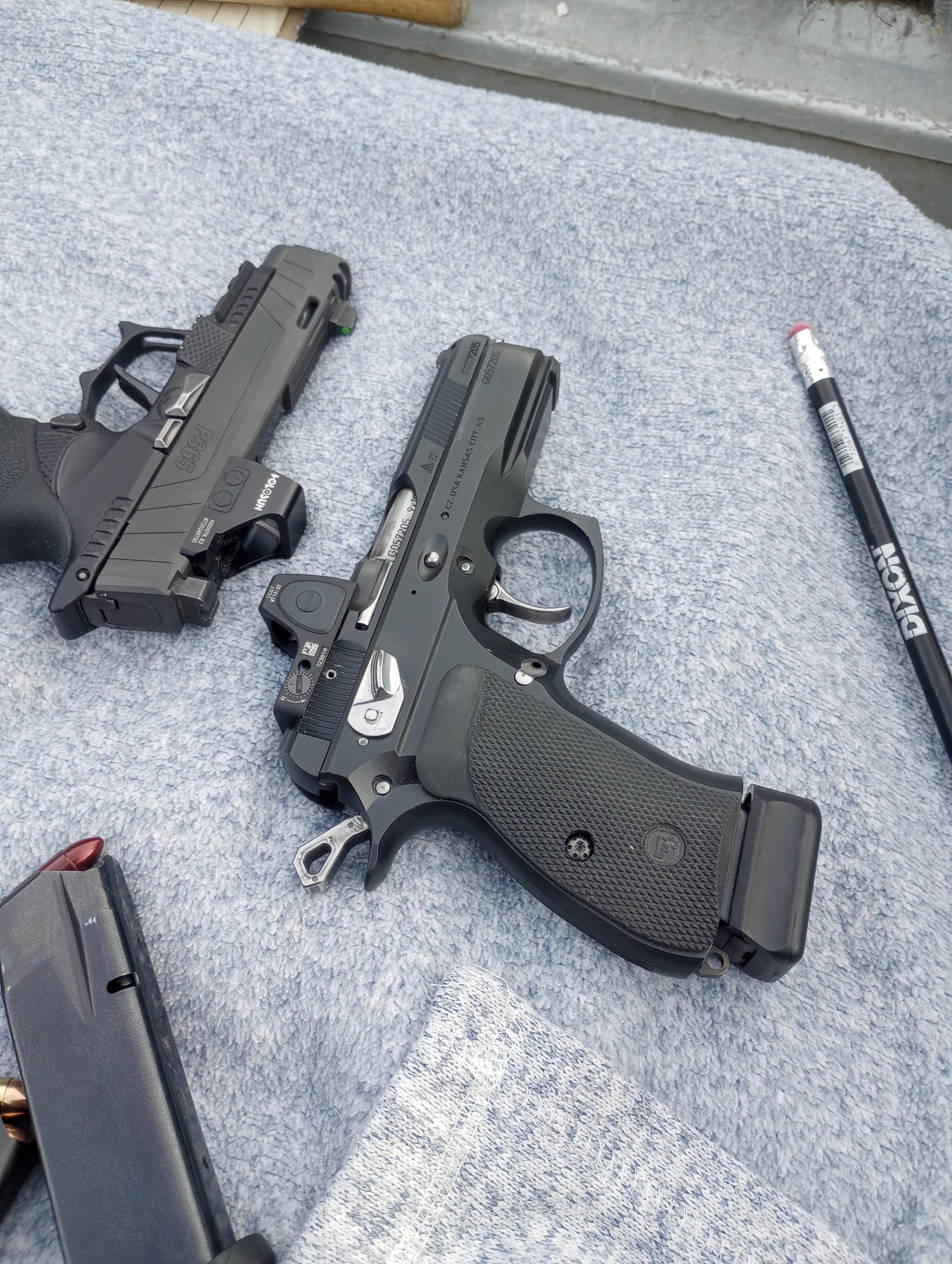 14# Recoil Spring and SS guide Rod.. Perfect throw every time #cz po1 omega 6-8 feet throw ...