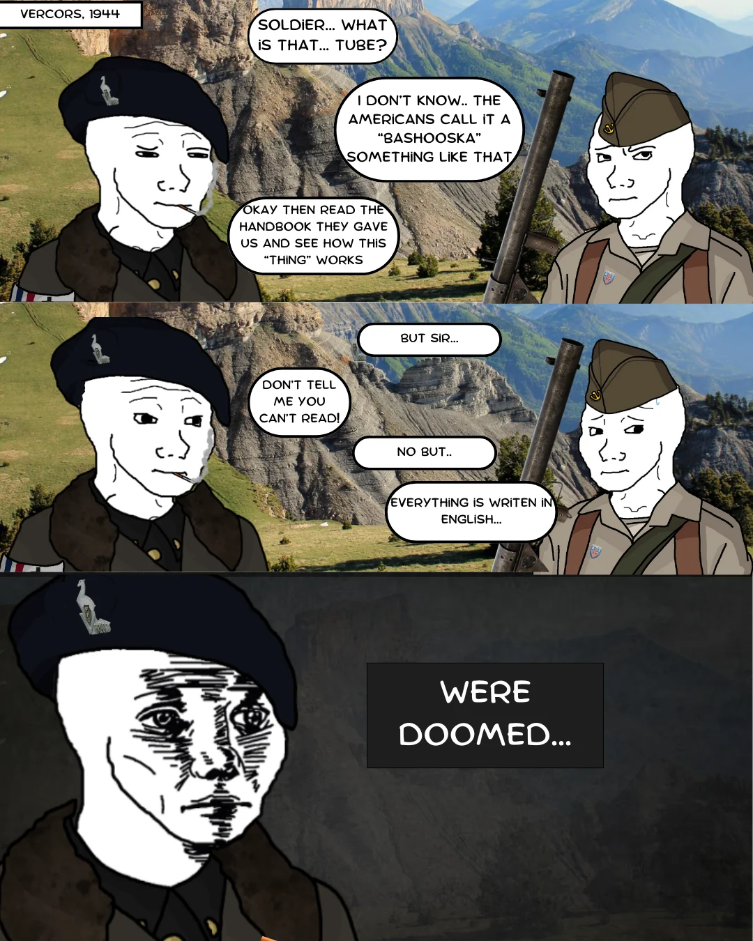 Frenchmen learns bazooka and English | Scrolller