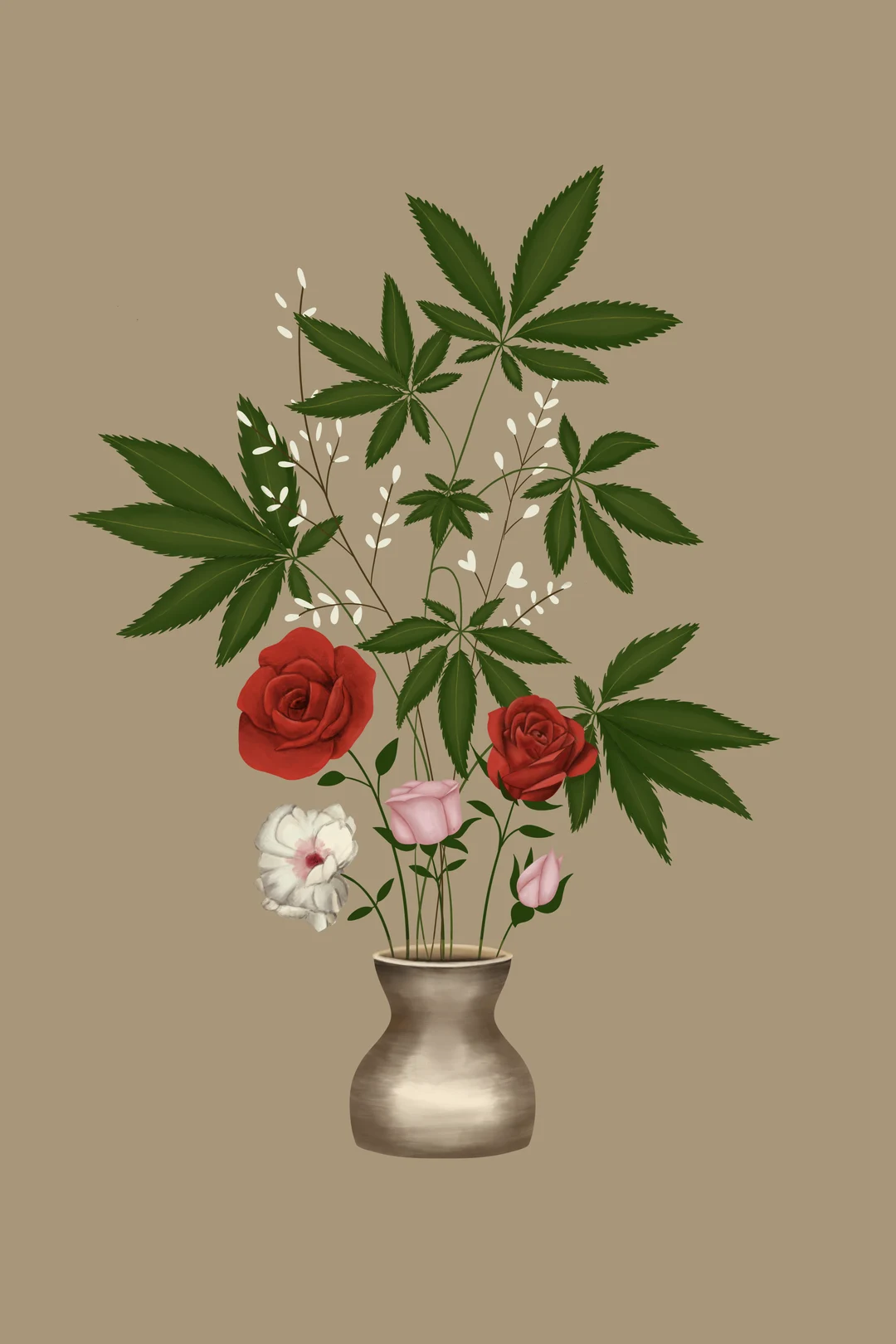 Cannabis Bouquet, Voyet, Digital, 2023 | Scrolller