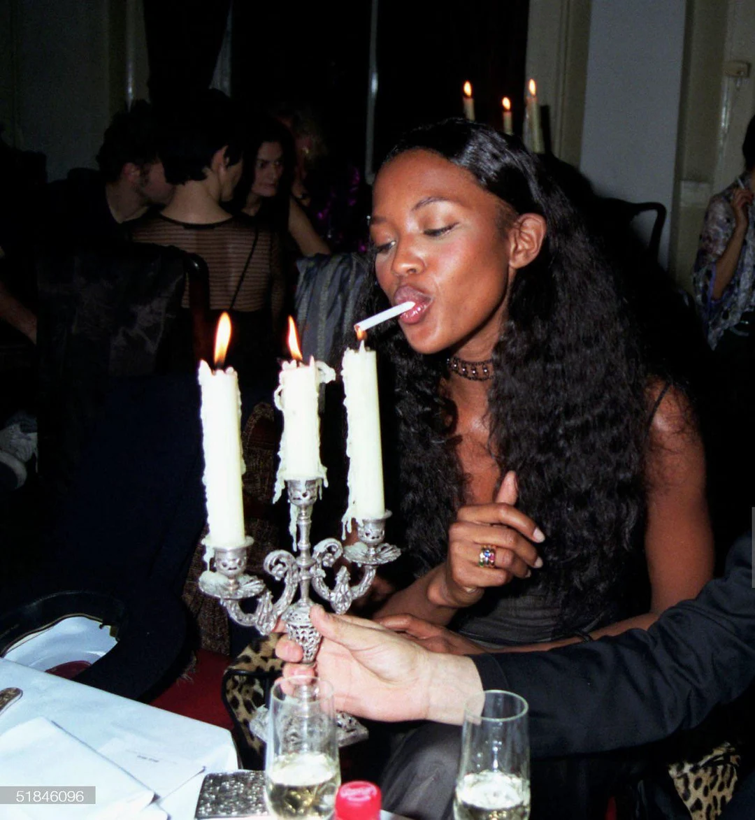 Naomi Campbell in London - February of 1997 | Scrolller