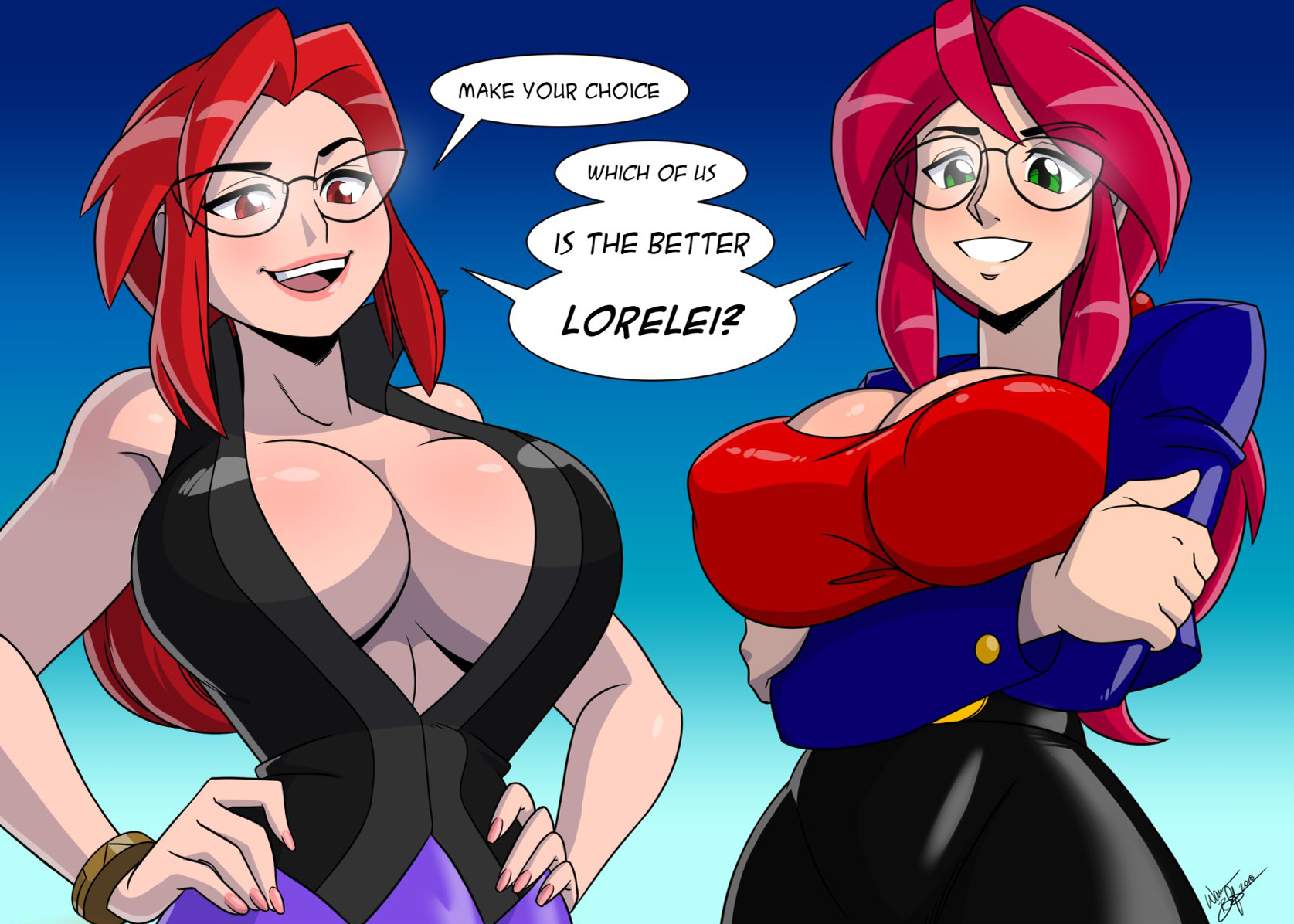 Discover more like AraAra: Make it double with Lorelei~! and Related Content | Scrolller