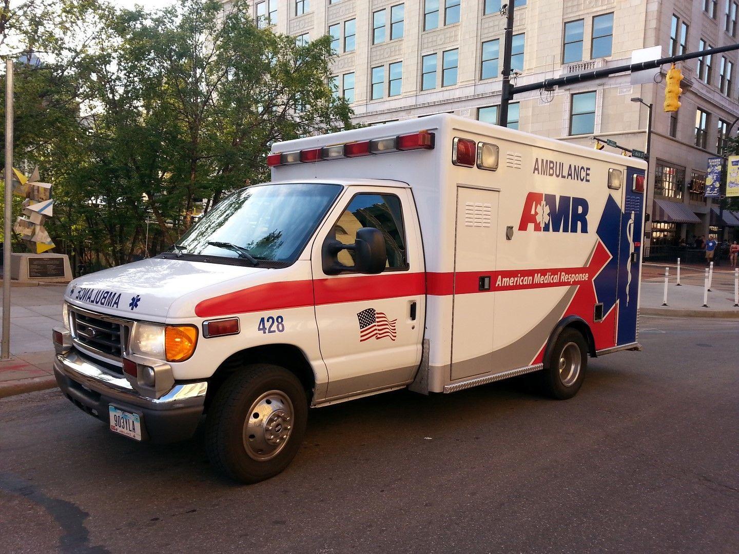 Any way you can replace the BMW in the first picture with the ambulance in the second | Scrolller