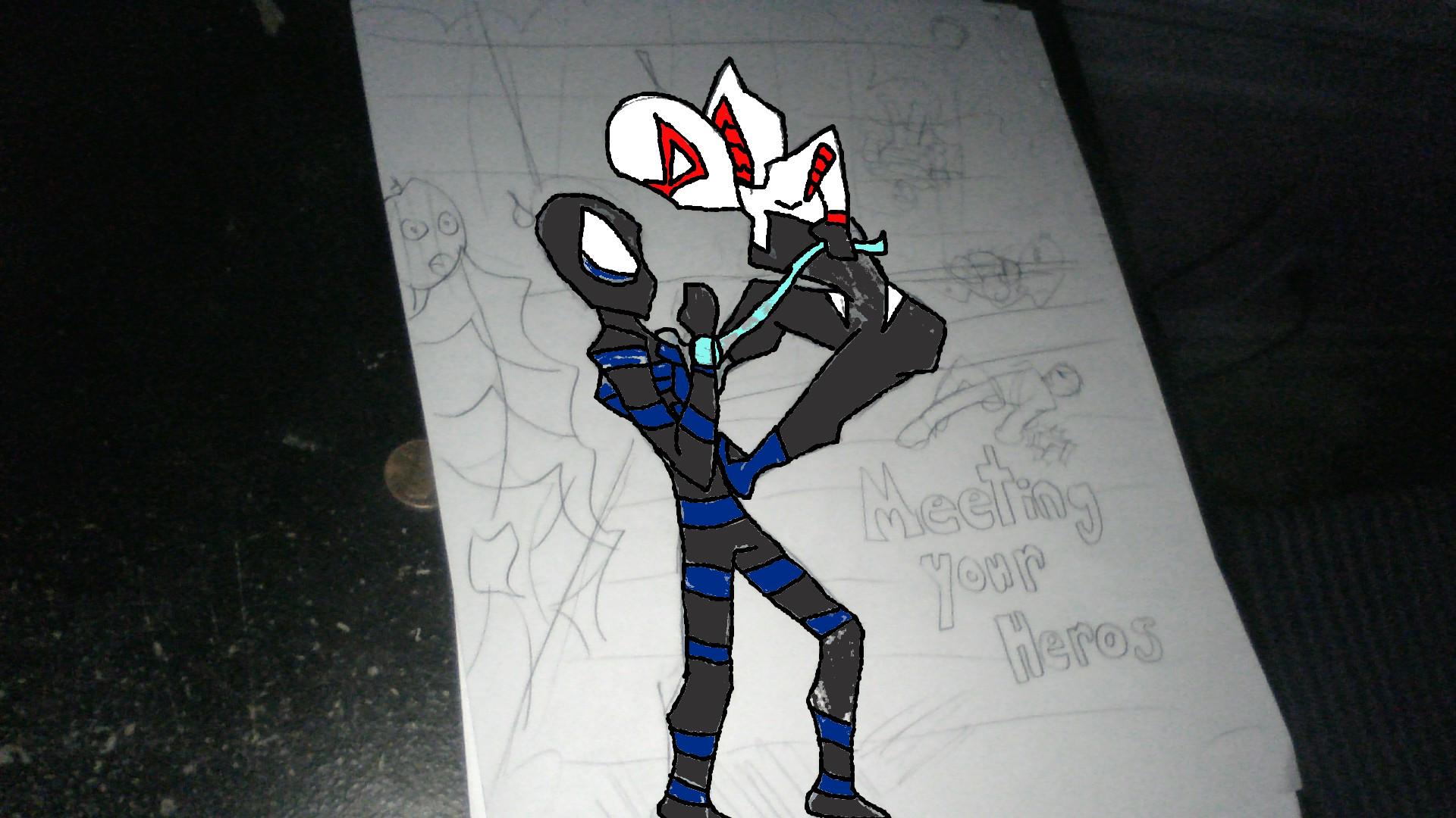 Ghost-Spider and Arachnid-Man (OC) | Scrolller