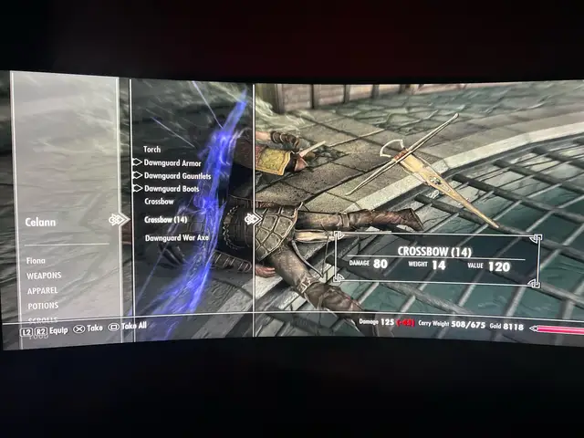 Why does he have 15 crossbows?? | Scrolller