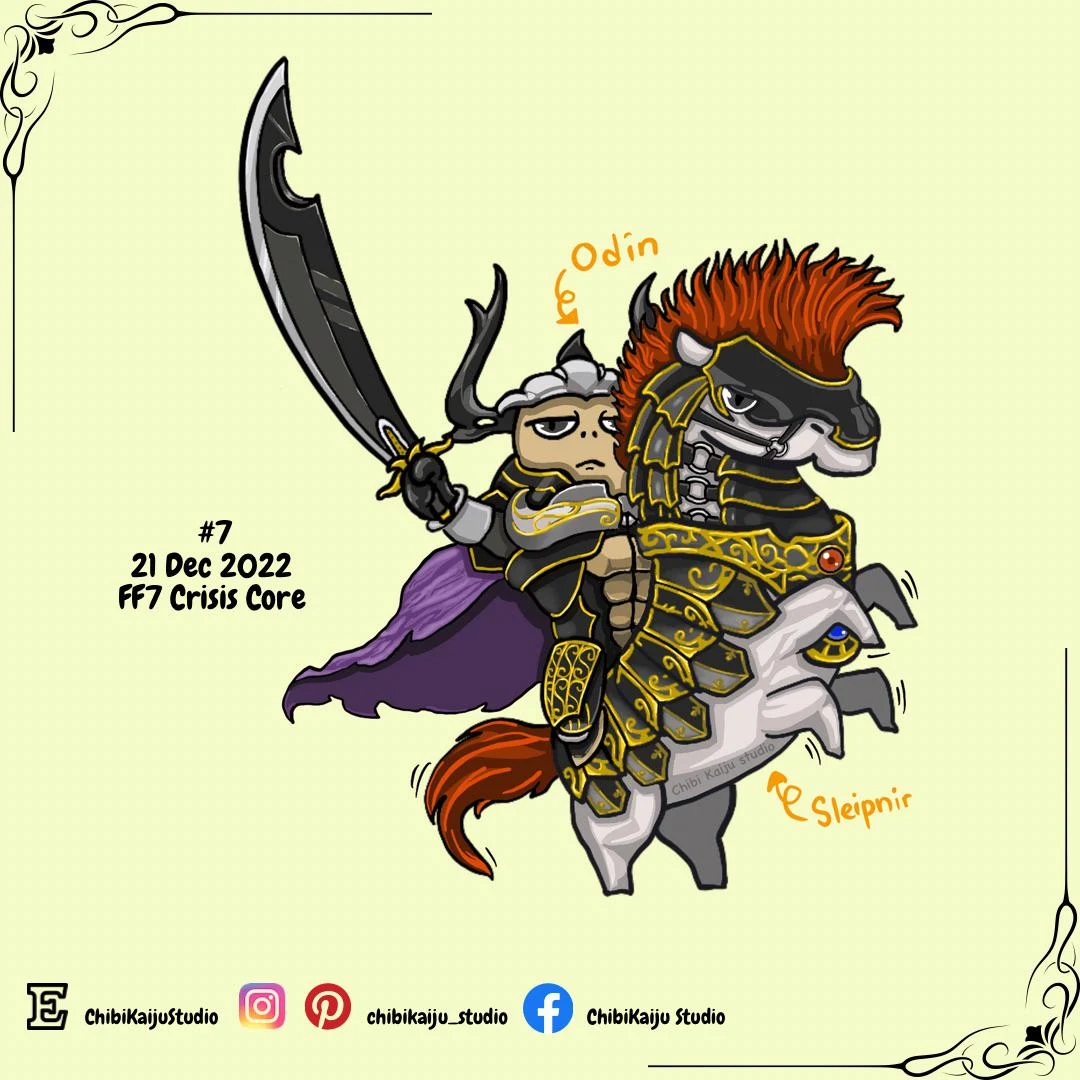 [OC] My version of Odin is up! Yee-haw!!! | Scrolller