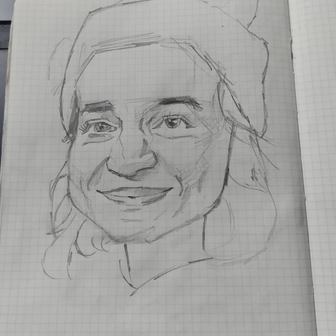 Angela quick sketch | Scrolller