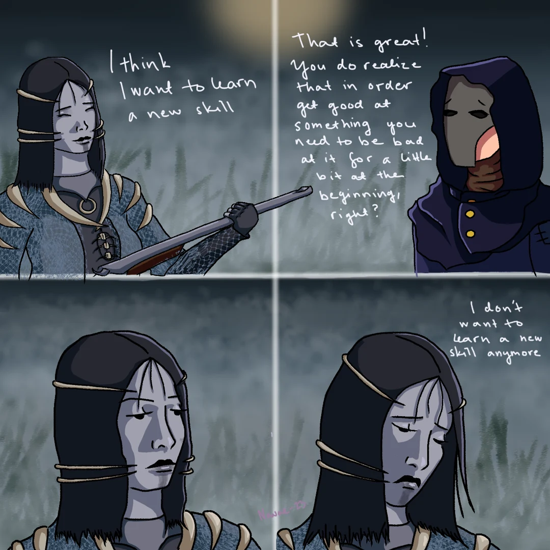 Whenever I try new weapons | Scrolller