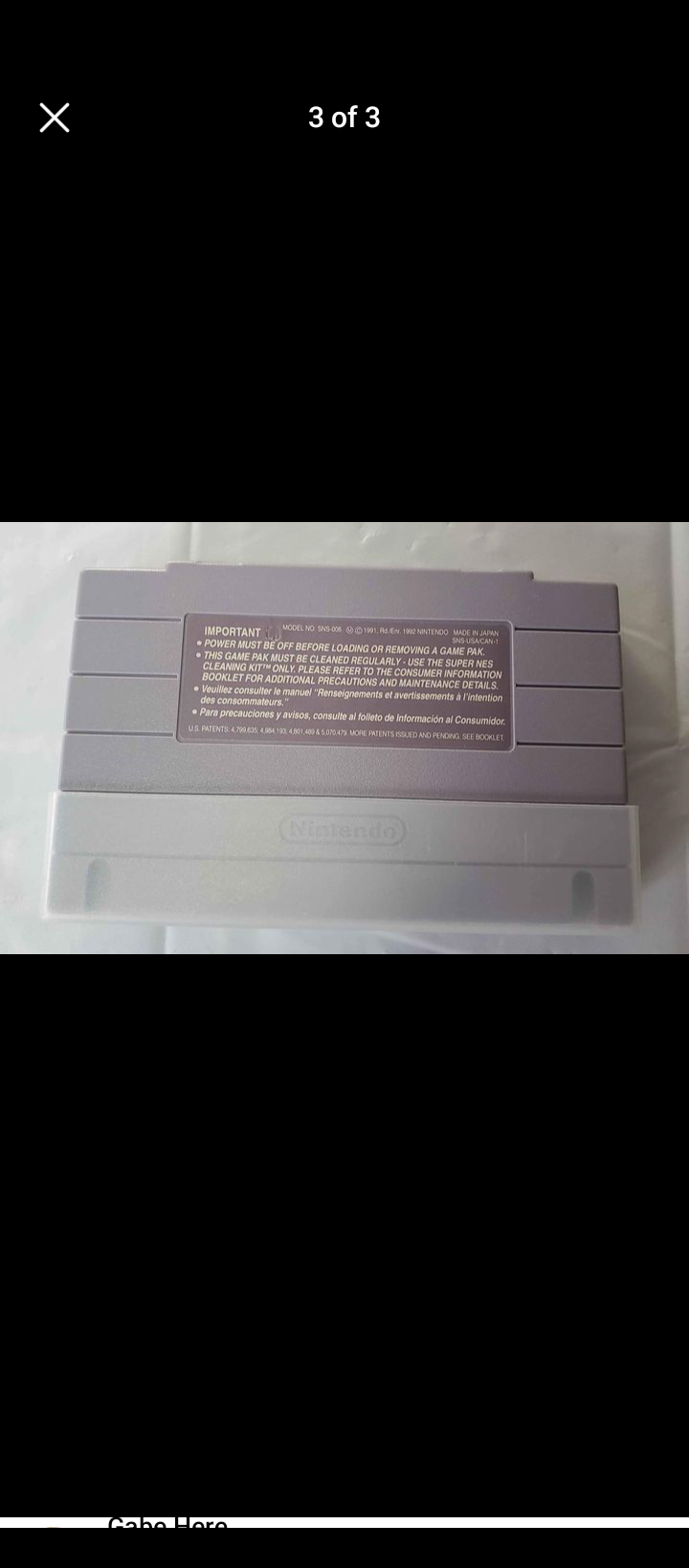 Is this Mario rpg authentic? | Scrolller