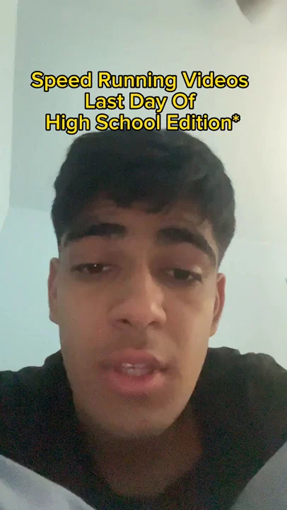 Speed Running High School | Scrolller