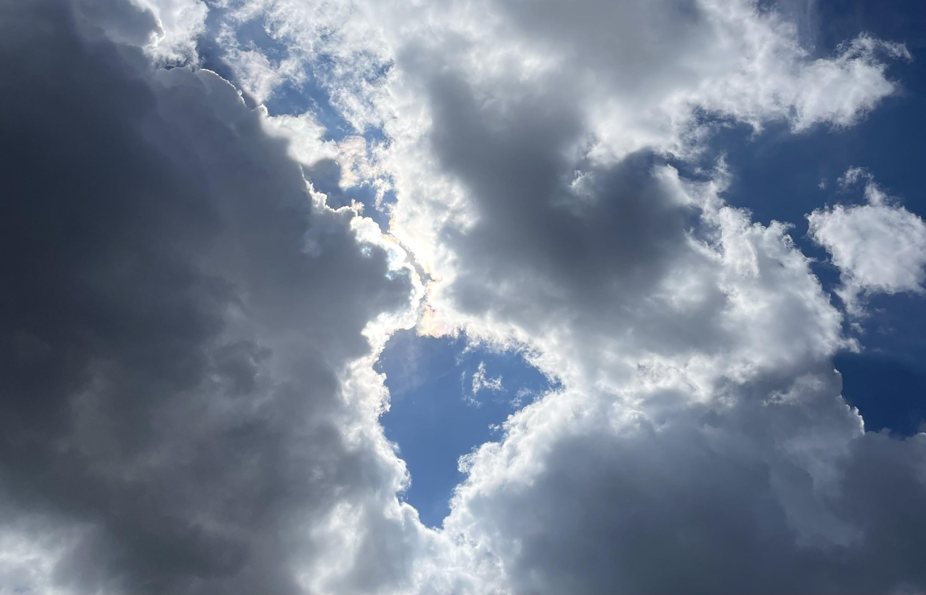 Latin America but it’s made of clouds. | Scrolller