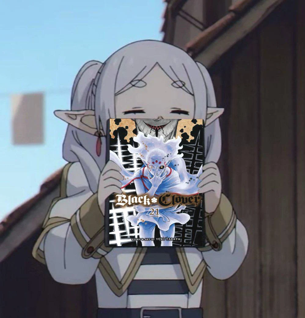 Frieren also likes Black Clover | Scrolller
