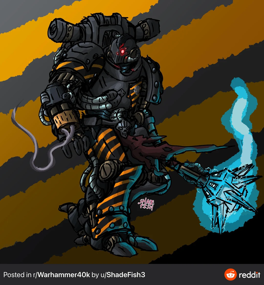 30K Iron Warrior (by me ShadeFish) | Scrolller