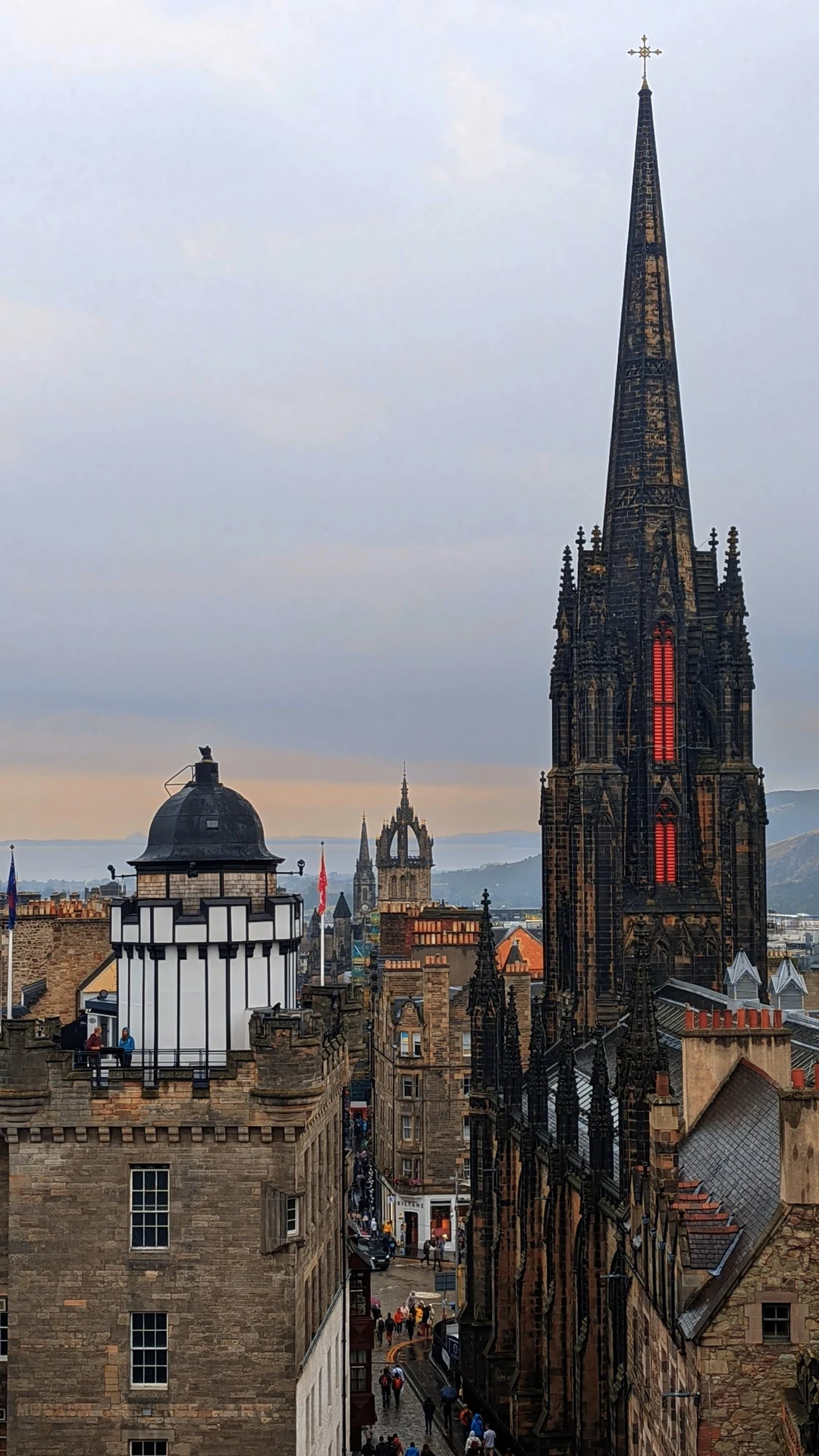 Edinburgh from a lucky view | Scrolller