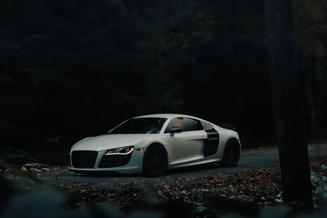My 2011 Audi R8 V10 in the Mountains [6000x4000] | Scrolller