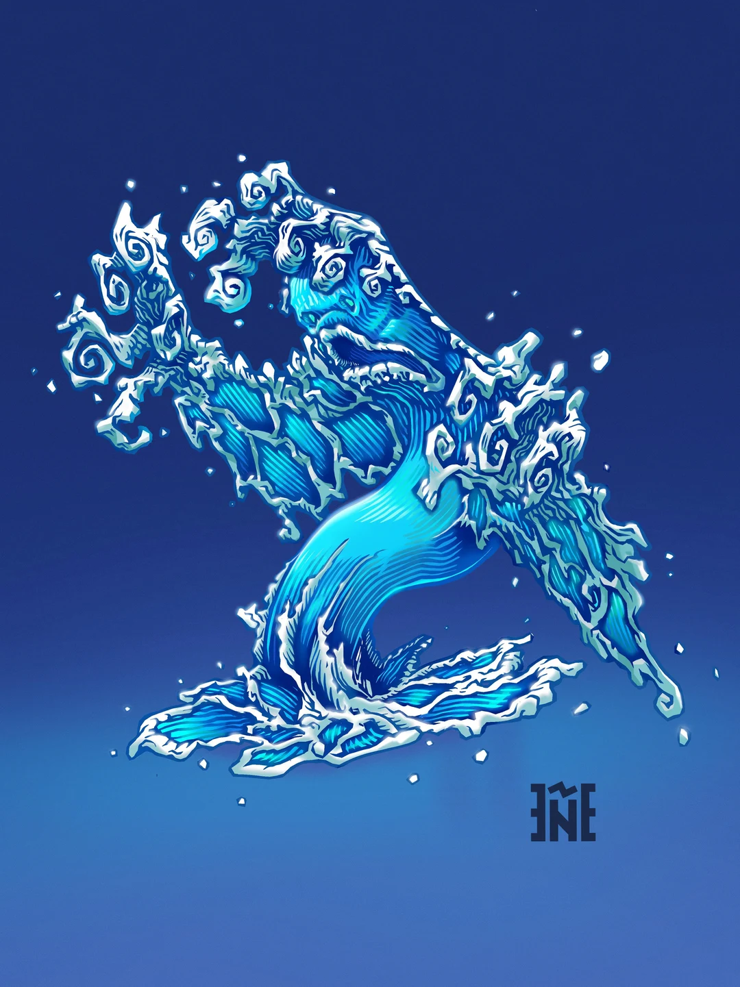 [OC] Water Elemental | Scrolller