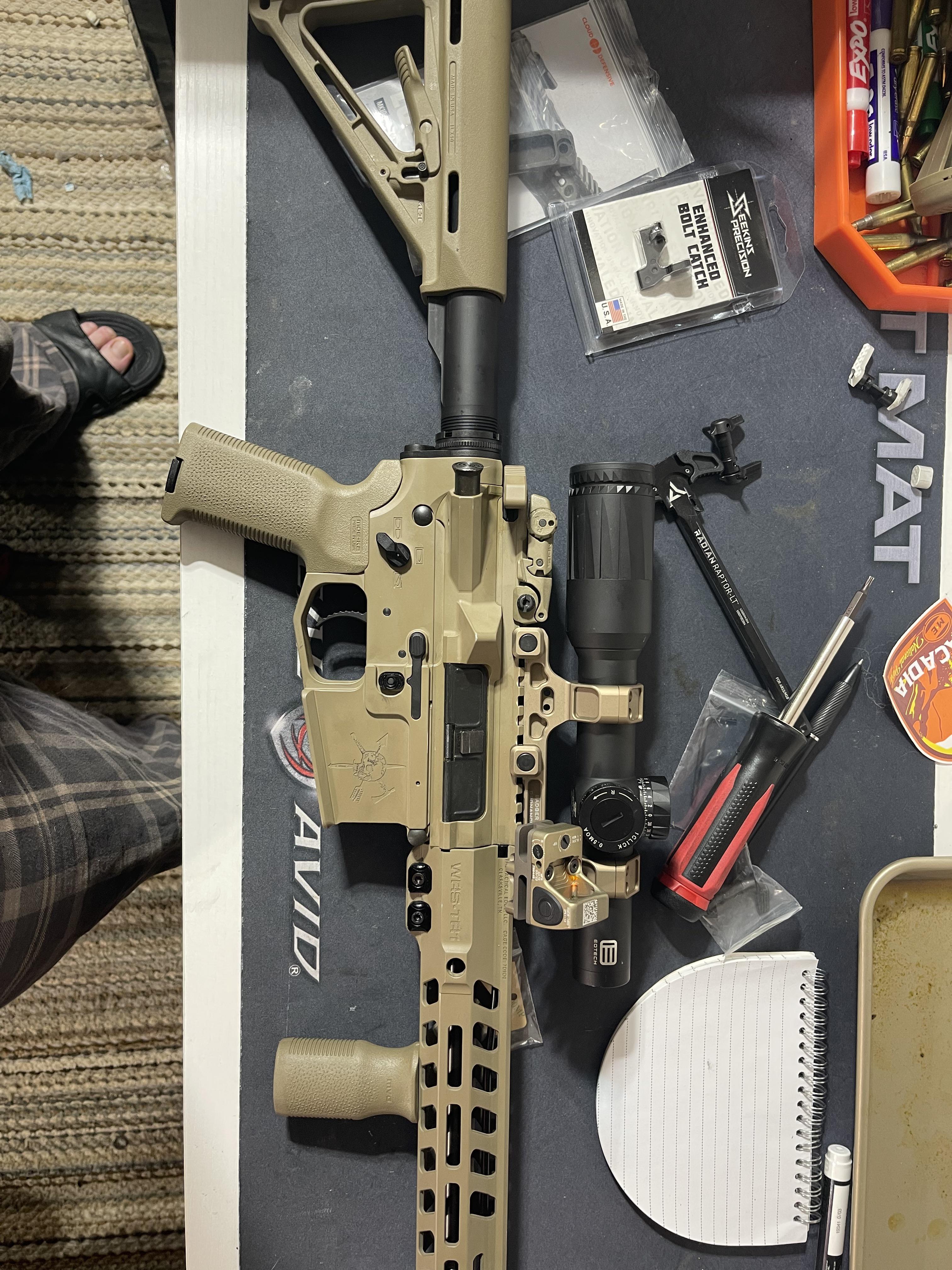 New optic setup | Scrolller