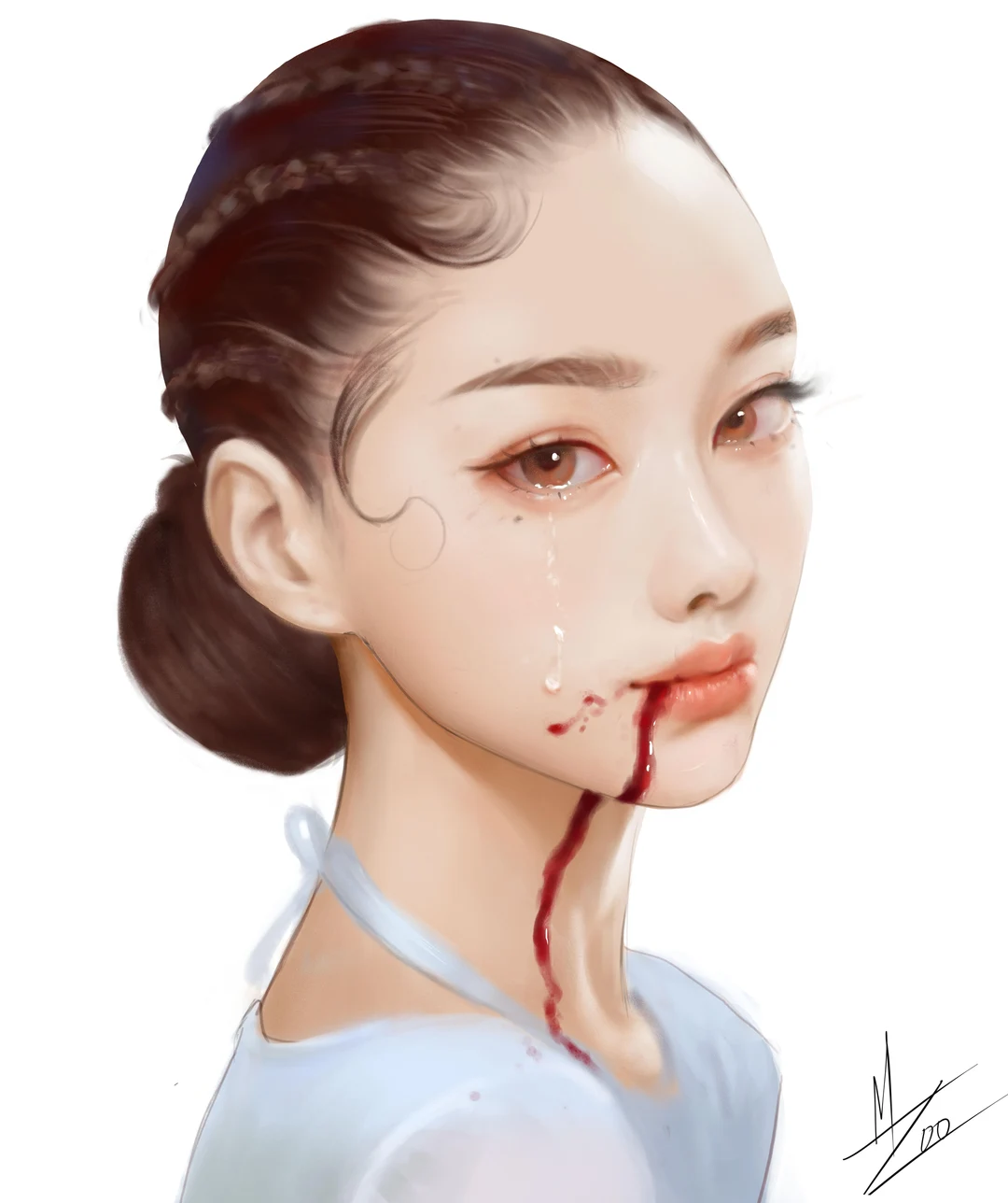 Tear, Melonz00 (Me), Digital, 2023 | Scrolller