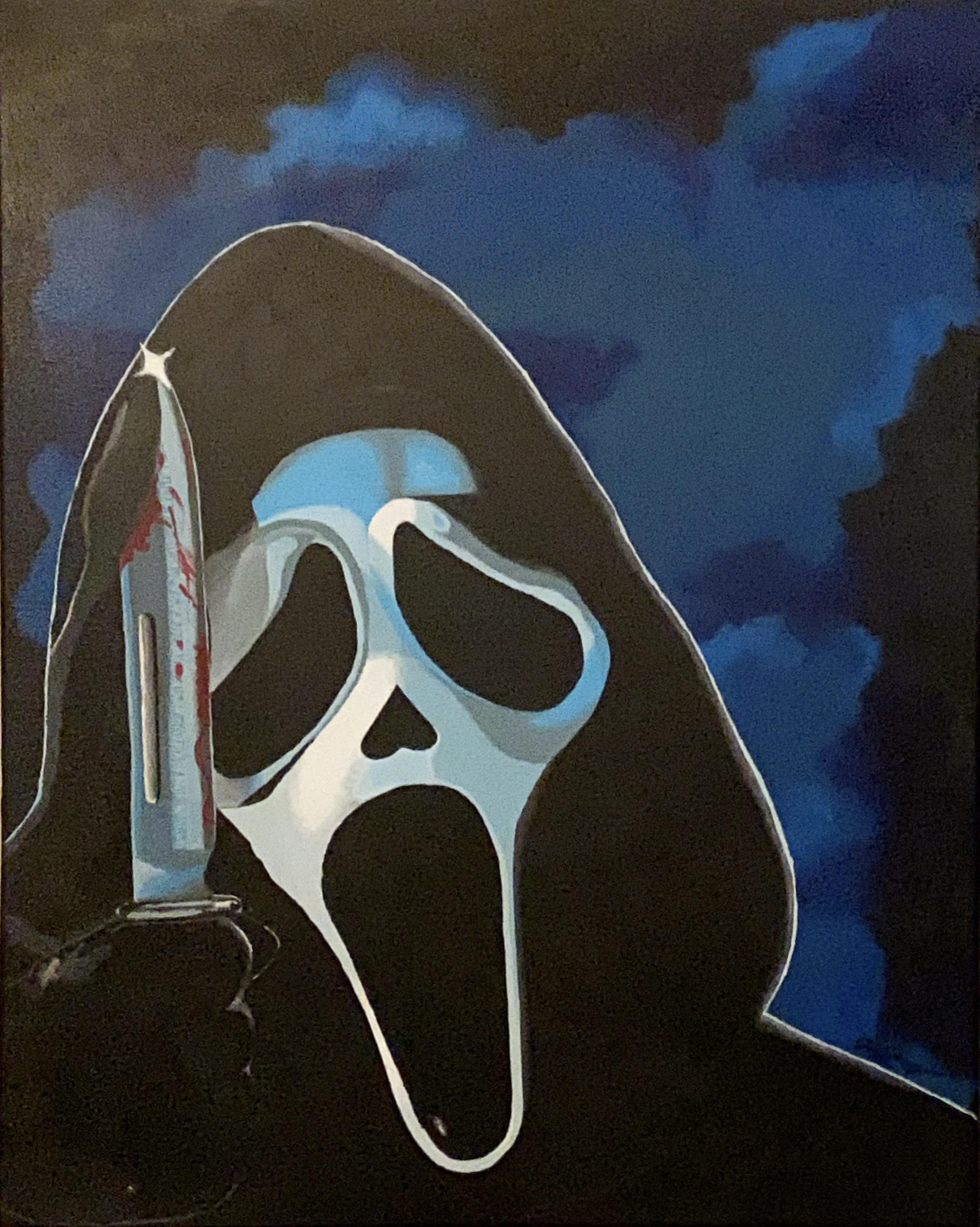 Discover more like Art: Ghostface, acrylic paint, me, 2022 and Related Content | Scrolller