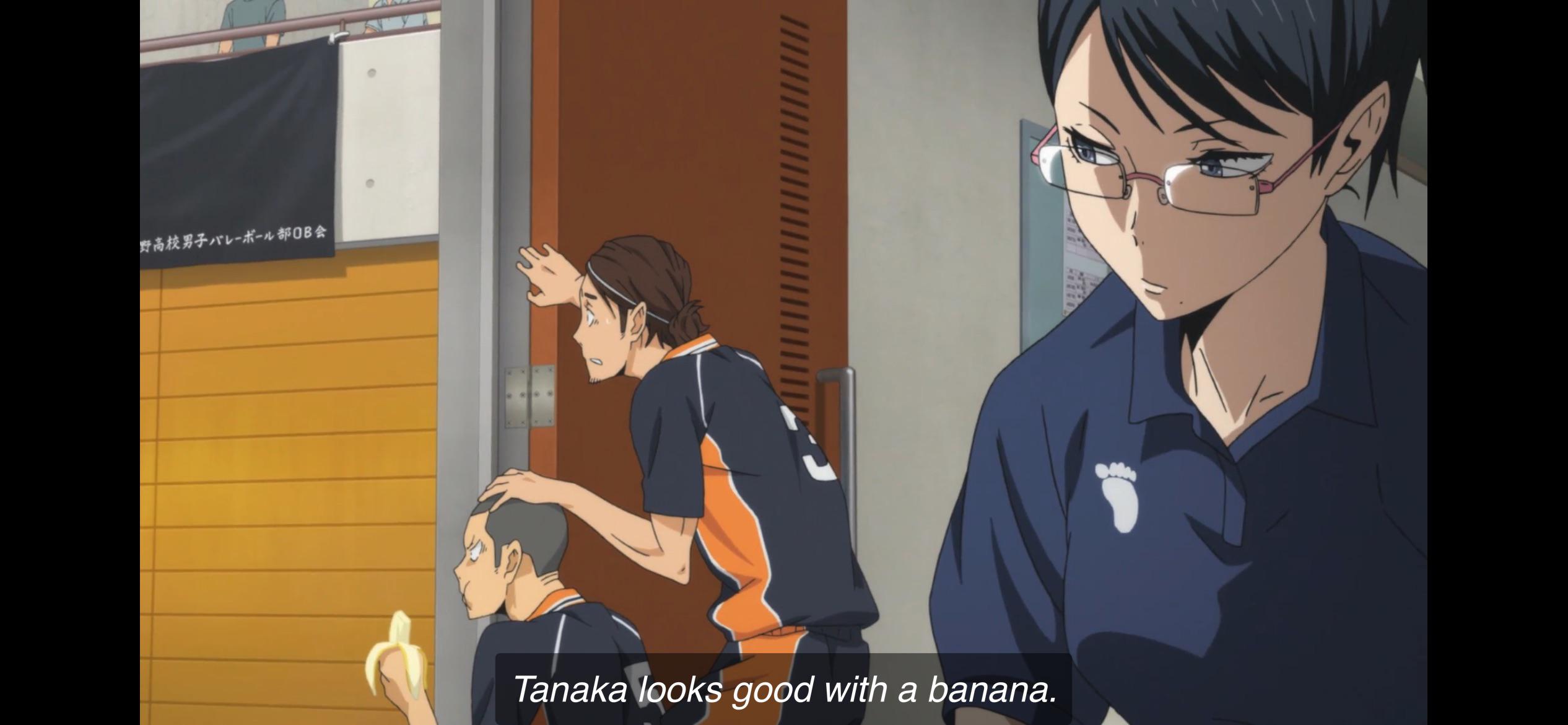 Discover more like Haikyuu: I just realized that she said this after watching the haikyuu 2nd ...