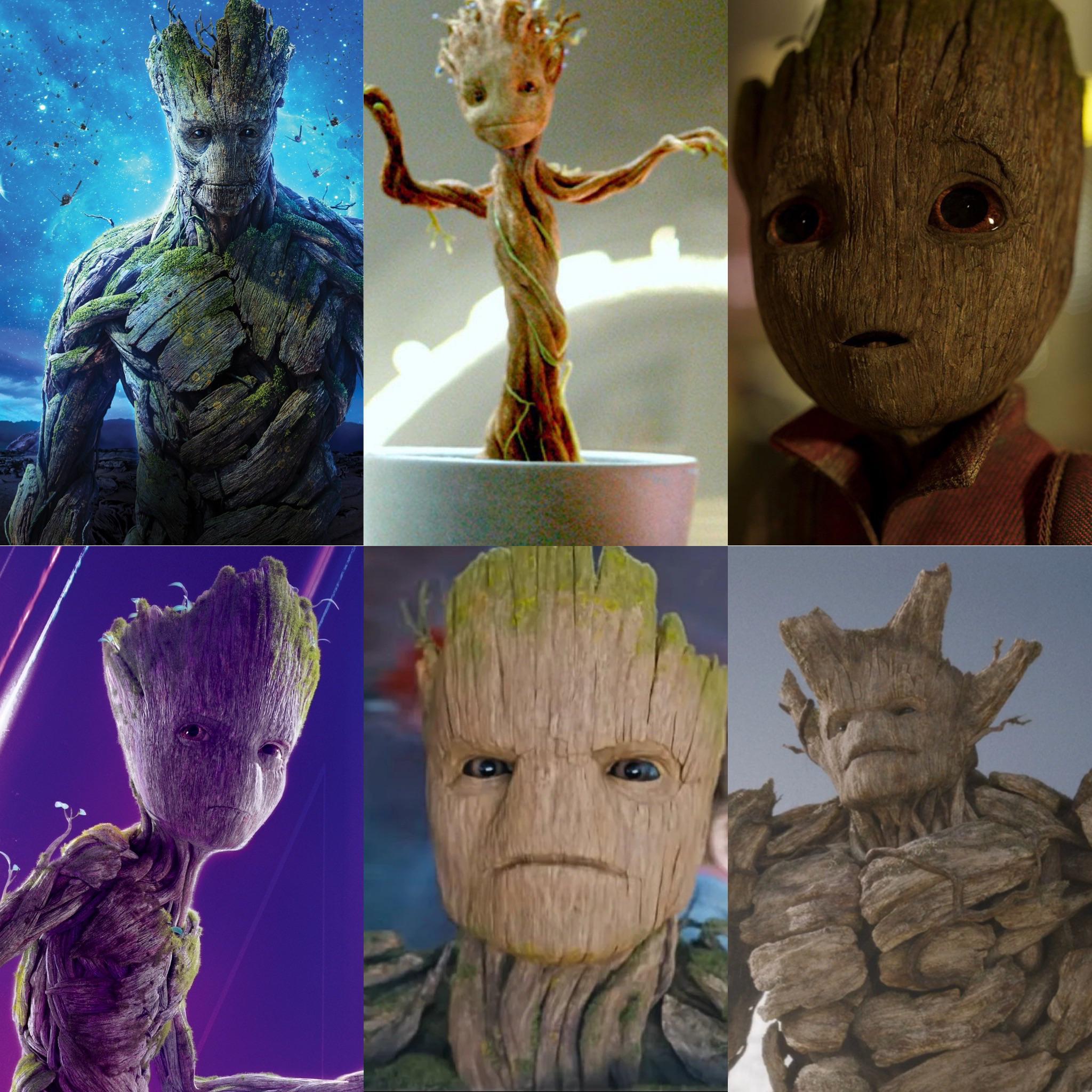Out of all the characters in the MCU I think groot has some of the best ...