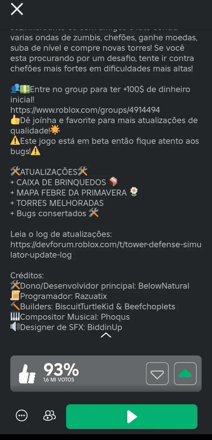 Tds Portuguese desc is so outdated it still says it's in beta, that Raz is on the team and that ...