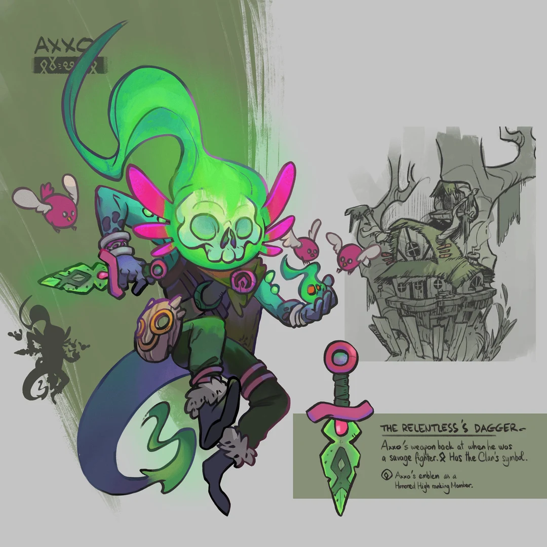 Axxo - Cursed Fighter of the Deep Swamp | Scrolller