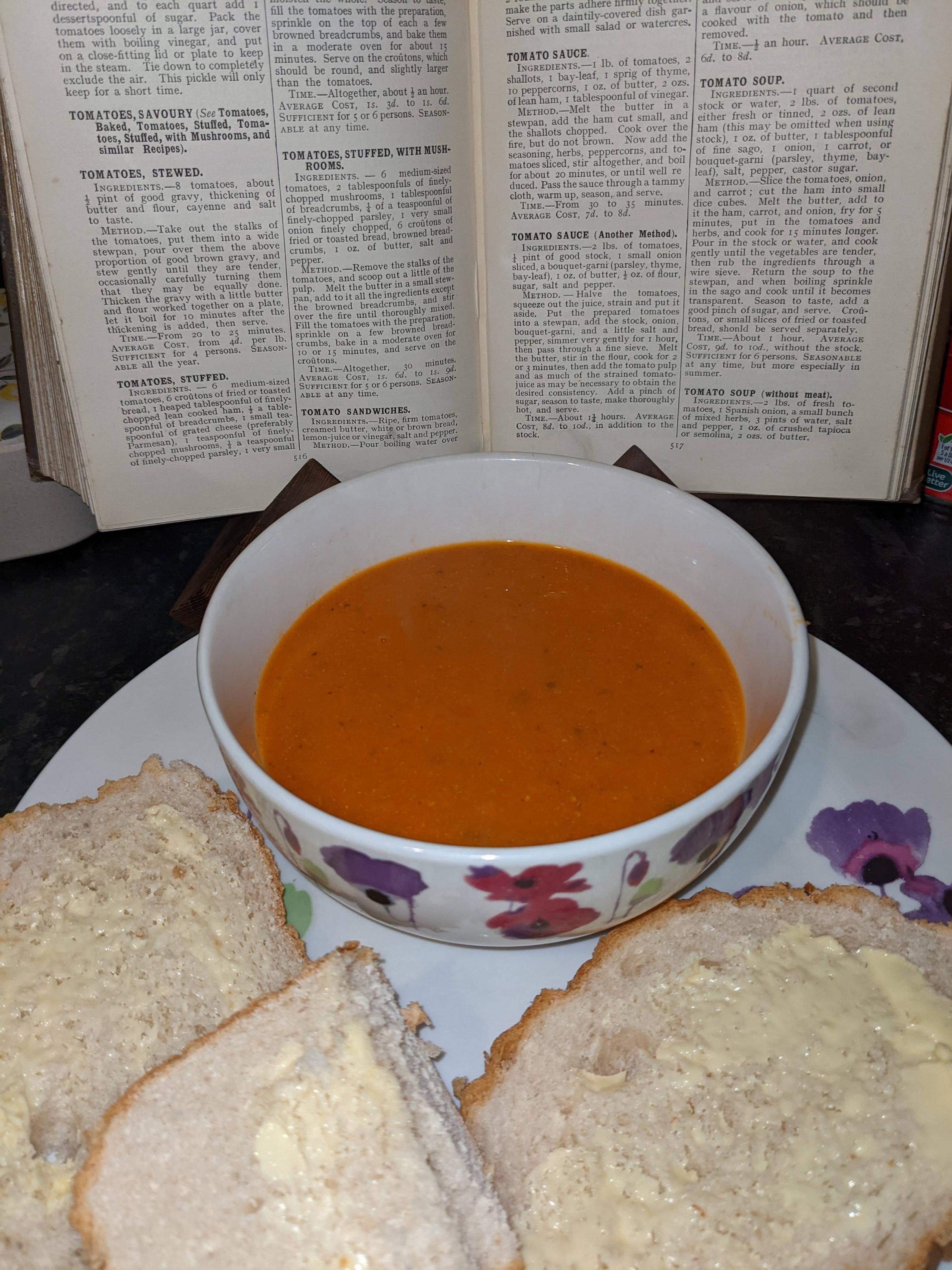 [Homemade] Tomato Soup | Scrolller