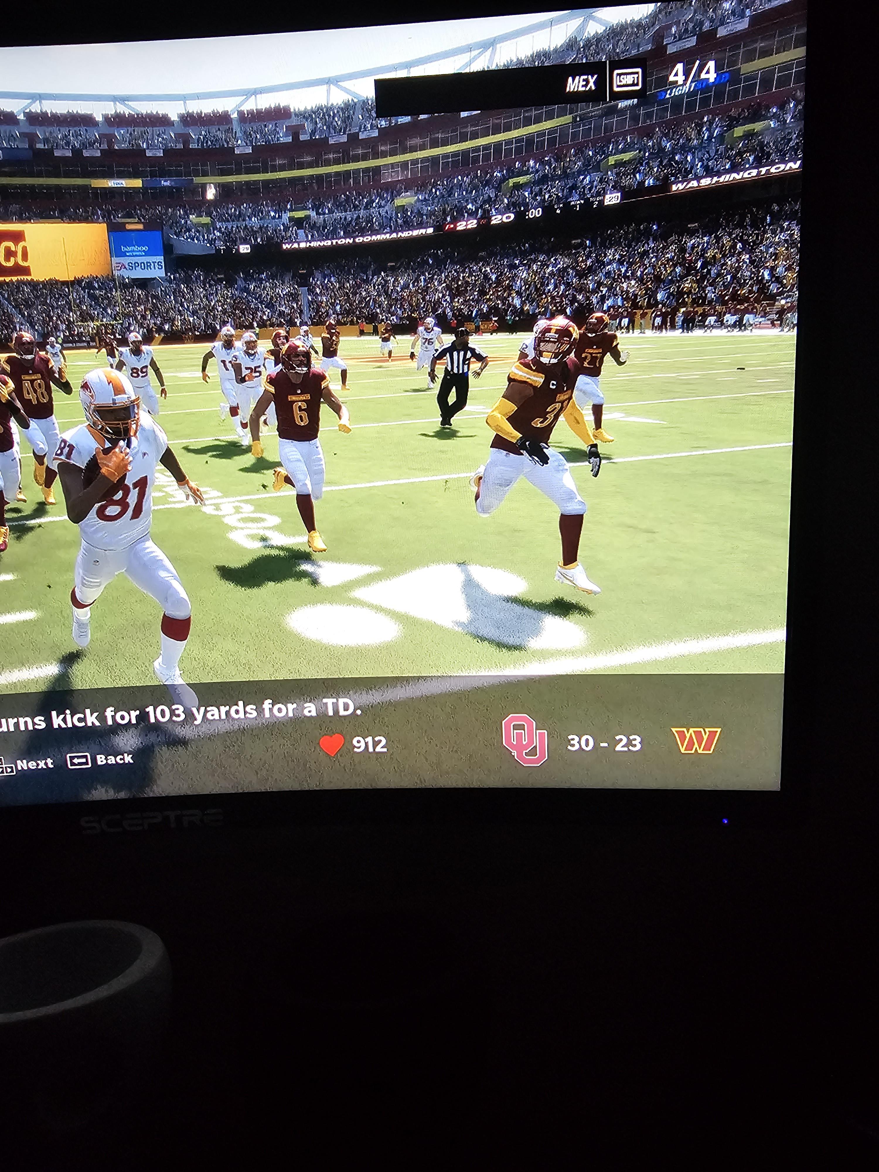 Apparently my created team is the Oklahoma Sooners??? | Scrolller