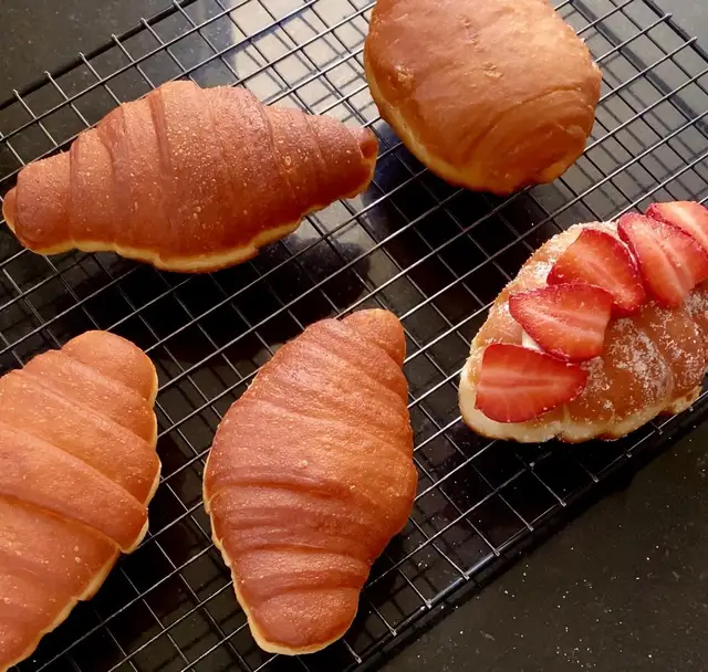 Made some donuts shaped like croissant 😬 | Scrolller