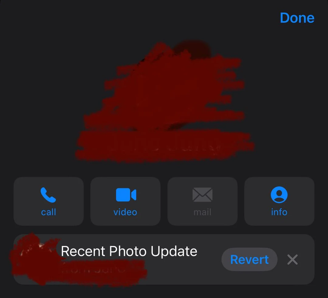 If the photo doesn’t change after pressing revert, does that mean I’m blocked? | Scrolller