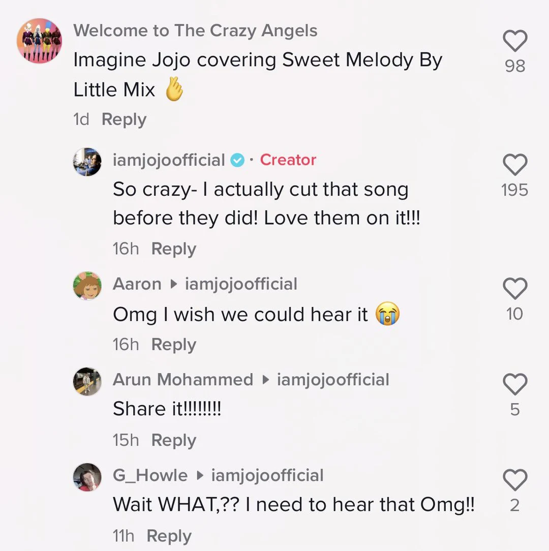 Sweet Melody x JoJo | Scrolller