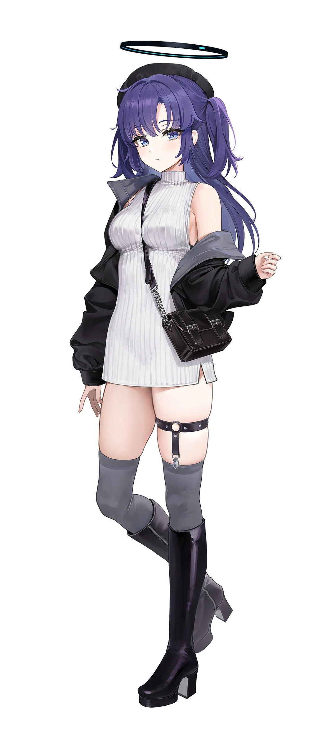 Monochrome Yuuka | Scrolller