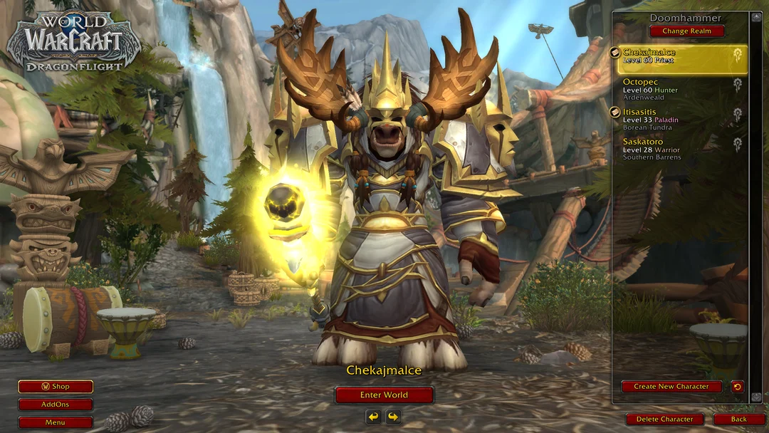 Highmountain Tauren Priest? Oh yeah. | Scrolller