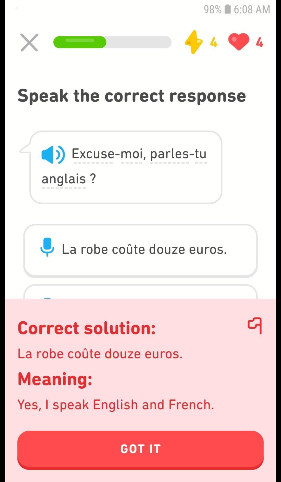 Duo gets it wrong, I answered correctly. | Scrolller