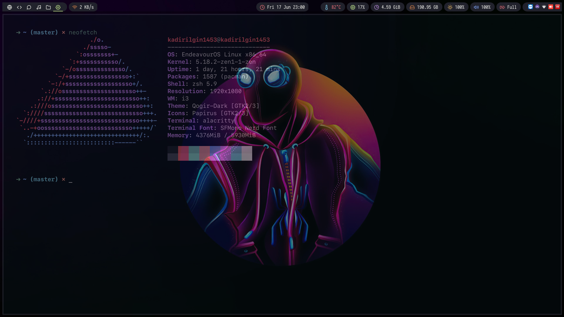 [i3-gaps] Here is my i3-gaps | Scrolller
