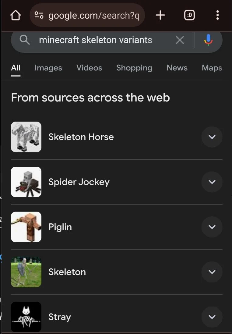 Piglin is a skeleton variant | Scrolller
