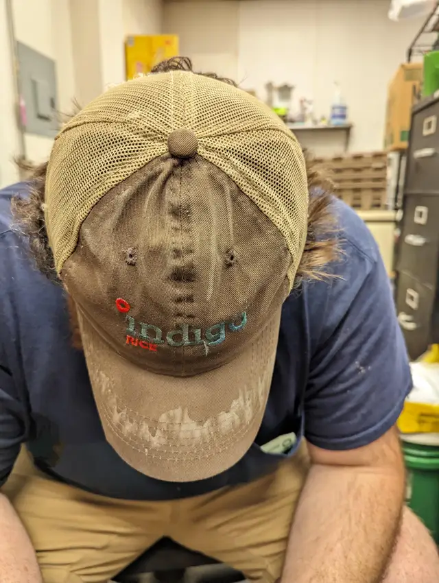 This guy's hat has a soul trapped inside. | Scrolller