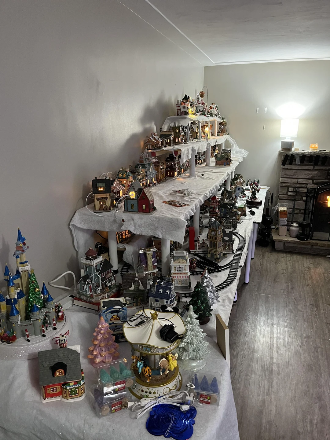 Setting up this year’s village! | Scrolller