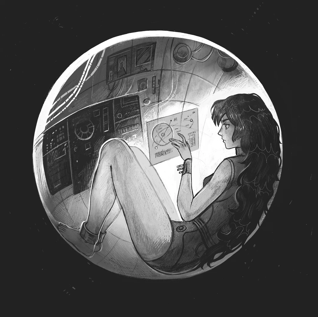 Satellite: Tzap’lia, Kujjaoo (my friend), gouache, 2023 | Scrolller