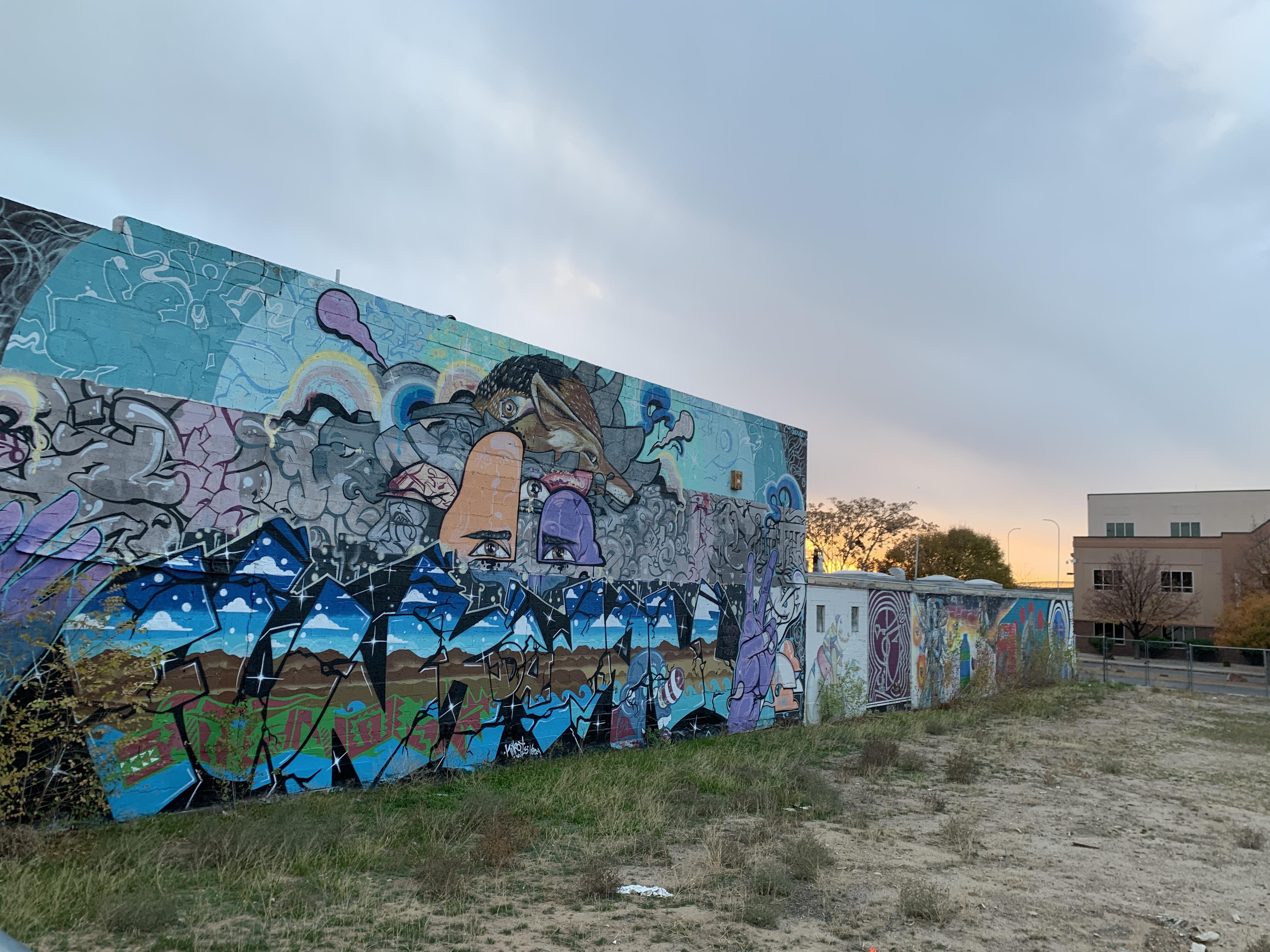 “FUNK DA WALL” in Southeast Burque | Scrolller