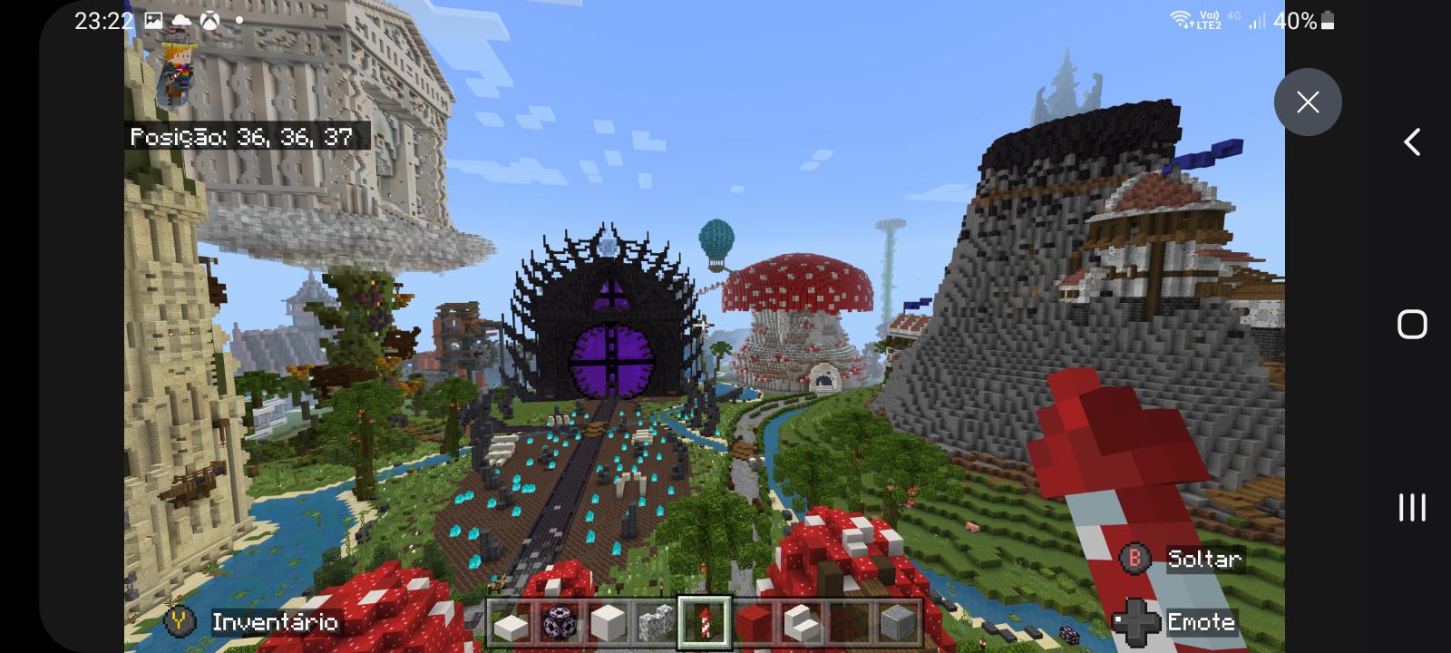 Any ideas to improve my bedrock edition creative world? | Scrolller