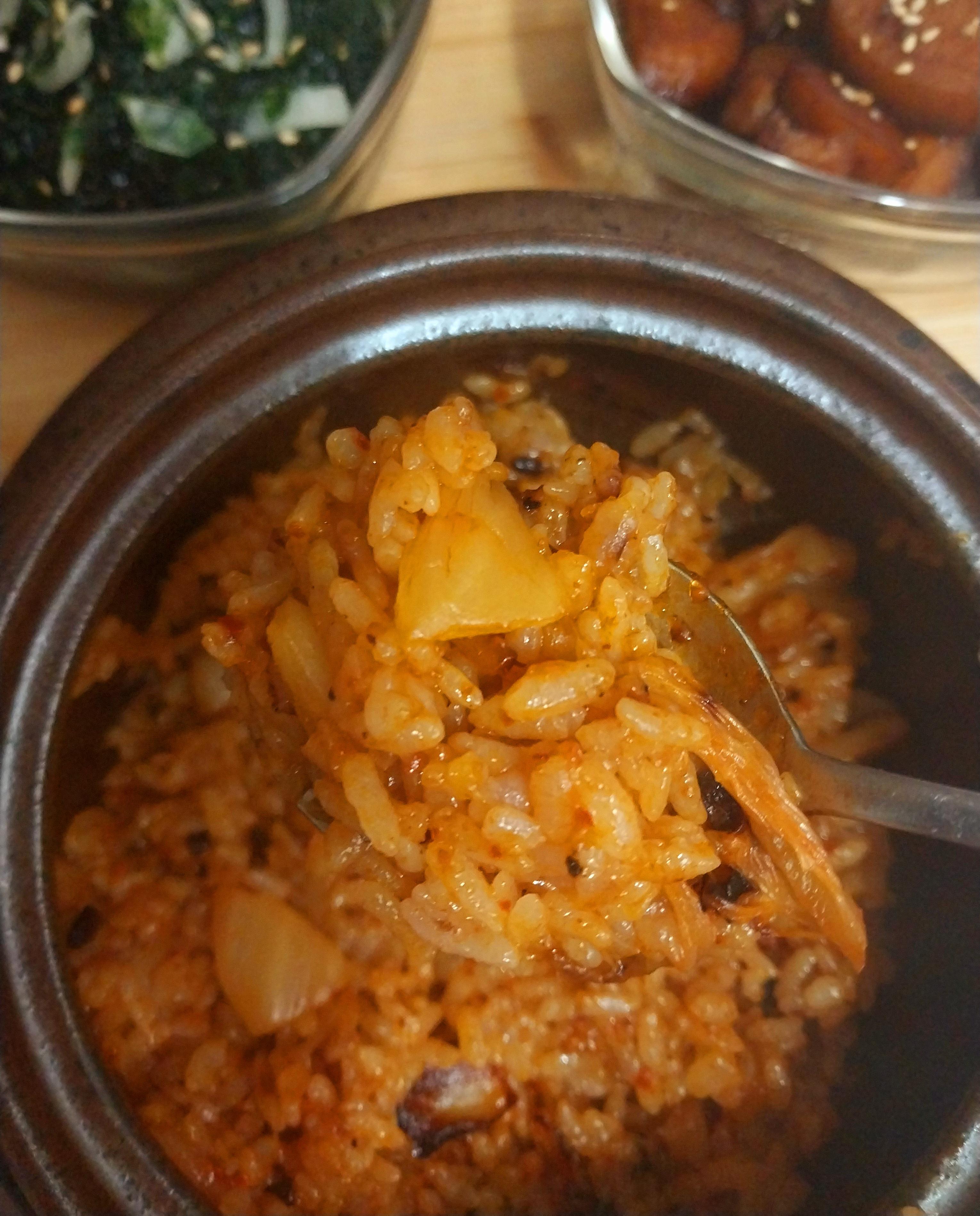 Real simple kimchi bab | Scrolller